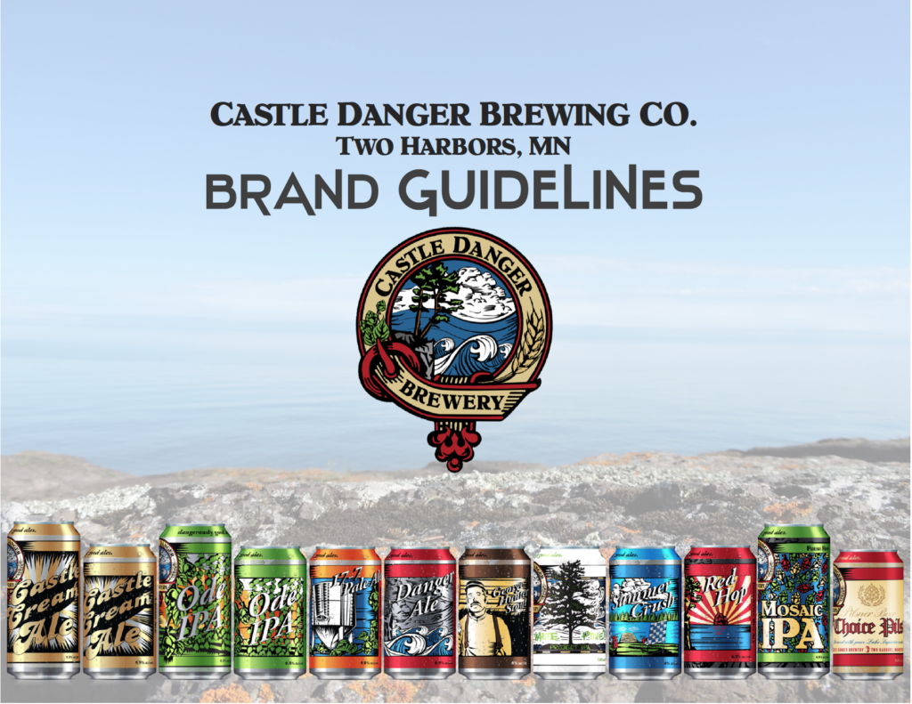 Brand Guidelines Cover_1 - Castle Danger Brewing