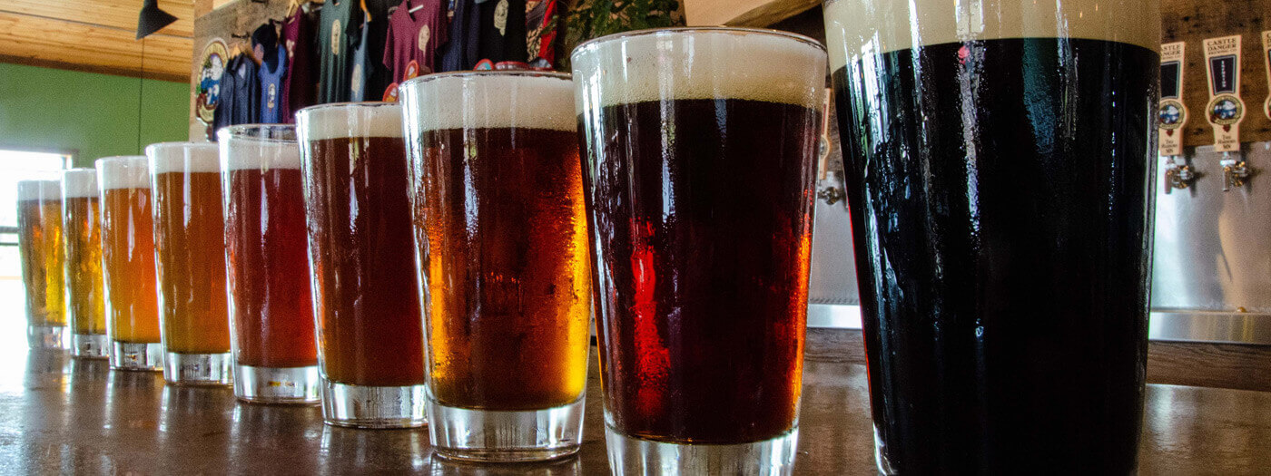 Our Beer - Castle Danger Brewing