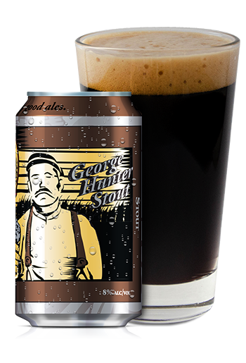 George Hunter Stout | Castle Danger Brewing